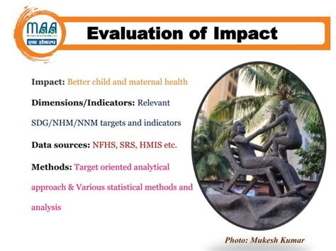 Monitoring And Evaluation Framework For Maa Mothers Absolute