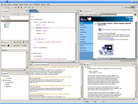 Epic Eclipse Perl Integration Eclipse Plugins Bundles And Products Eclipse Marketplace