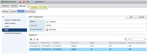 Routing With Nsx Using Multiple Sites With Ibgp Between The Udlr And The Esgs Iwan