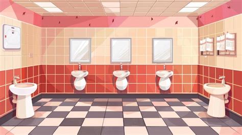 Restroom Cartoon Drawing