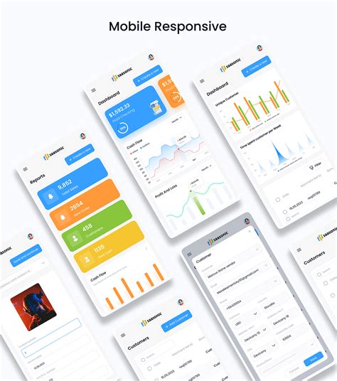 SAAS Dashboard With Mobile Responsive Design Behance