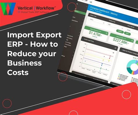 Import Export Erp How To Reduce Your Business Vertical Workflow