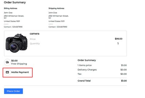 Laravel Ecommerce Mollie Payment Gateway Webkul Blog