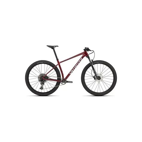 Specialized Chisel Hardtail Xc Mountain Bike In Maroonwhite Specialized Chisel Hardtail Xc Mountain Bike In Maroonwhite