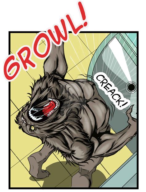 Werewolf Transformation Comic Panel By Eroskamadeva On Deviantart