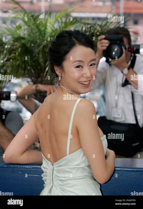 Actress Jeon Do Yeon Poses During A Photo Call For The Film Secret Sunshine At The 60th
