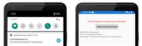 Xamarinforms Local Notifications Xamarin Microsoft Learn