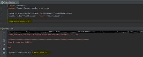 Windows Return Status Of Python Unittest Stack Overflow