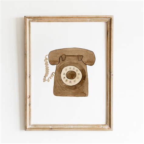 Vintage Rotary Phone Etsy