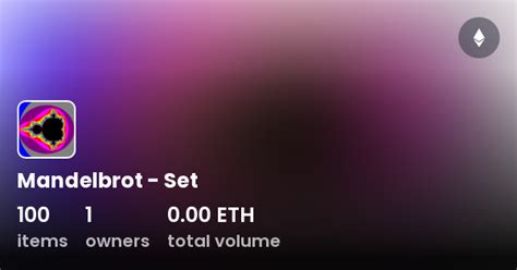 Mandelbrot Set Collection OpenSea