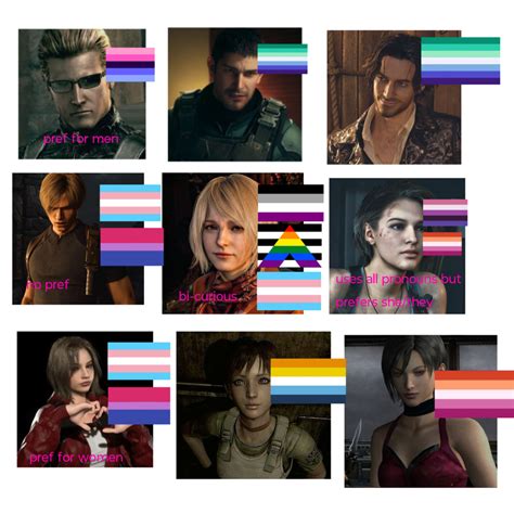 Wowzas Headcannons 🤑 Jill Valentine Albert Wesker Rebecca Chambers