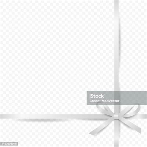 벡터 3d 현실적인 흰색 선물 리본과 활 근접 촬영이 격리되었습니다 활 디자인 서식 파일 생일 배경 크리스마스 선물 선물 초대장 카드 선물 상자 휴일 장식 나비매듭에 대한