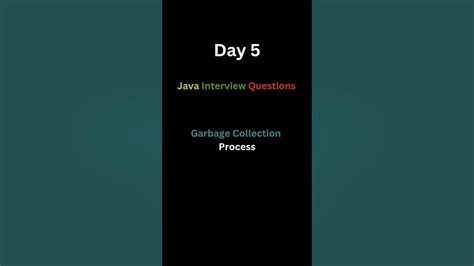 Day 5 Of The Interview Preparation Series💻jobjavacodewithharry