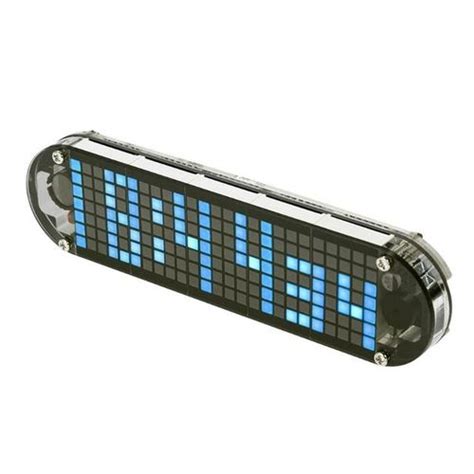 Generic Ds3231 Temperature Meter High Accuracy Diy Digital Dot Matrix Led Alarm Clock Kit With