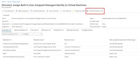 Deploy A Managed Identity With Azure Policy Johan Vanneuville
