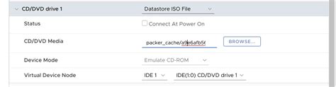 Build Vsphere Iso Error Mounting An Image Datastore Folder File Iso Is Not A Valid Iso