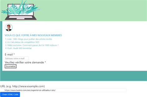 Html Code Cleaner Internet Marketing Ninjas Twaino