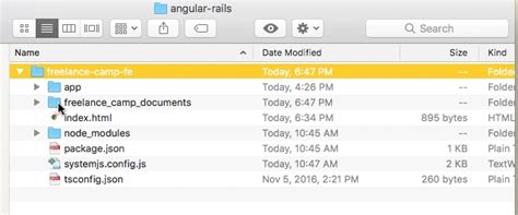 generating a rails 5 api application from scratch
