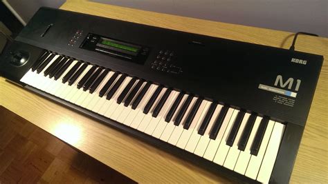 Matrixsynth Korg M1 Keyboard Synthesizer Workstation Sn 068790