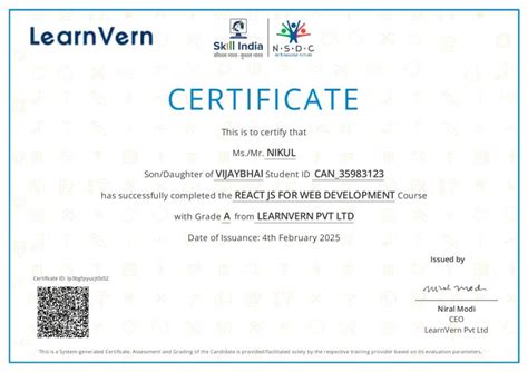 Reactjs Nikul Gohil
