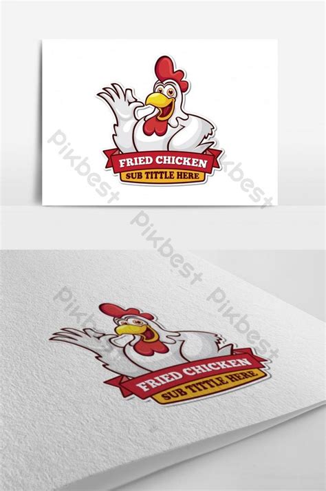 치킨 마스코트 로고 Ai 무료 다운로드 Pikbest