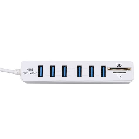 Kebidu Usb Hub 3 6 Port Usb Splitter Usb2 0 To Usb Vicedeal
