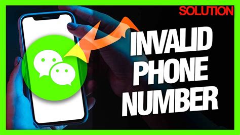 How To Fix And Solve Wechat App Invalid Phone Number Solution Youtube