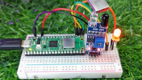 IR Sensor With Raspberry Pi Pico W Using Micropython