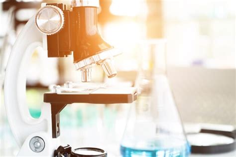 Premium Photo Close Up Of Microscope In Laboratory