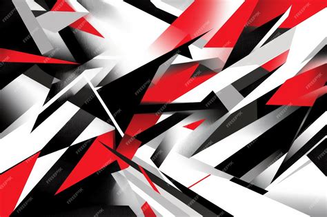An Abstract Business Background With Sharp Angular Shapes In A