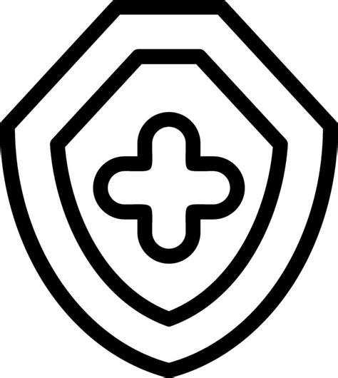 Sheild Line Icon 51773418 Vector Art At Vecteezy