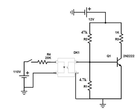 transistors is this use of optocoupler wrong electrical