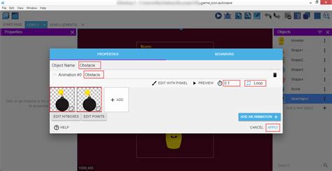 9 Adding Bombs Gdevelop Documentation