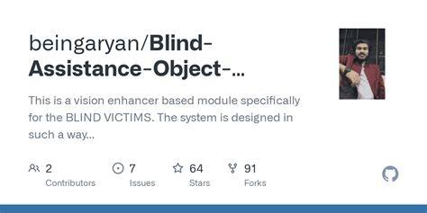 Issues · Beingaryanblind Assistance Object Detection And Navigation
