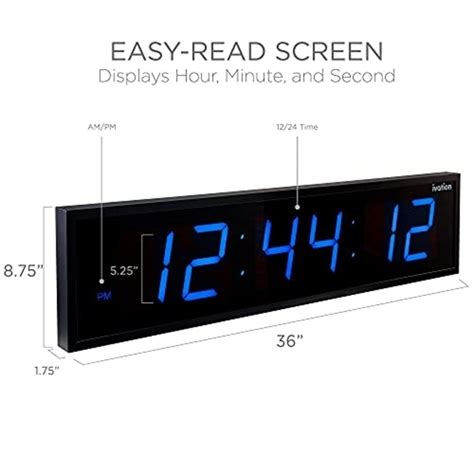 Led Wall Clocks Ideas On Foter