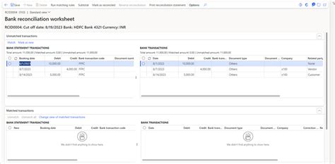 Advanced And Auto Bank Reconciliation In Dynamics 365 Finance