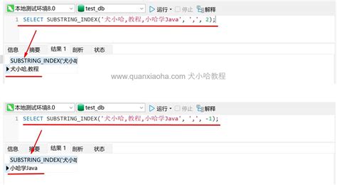 MySQL 截取字符串的 种方法图文教程 犬小哈教程