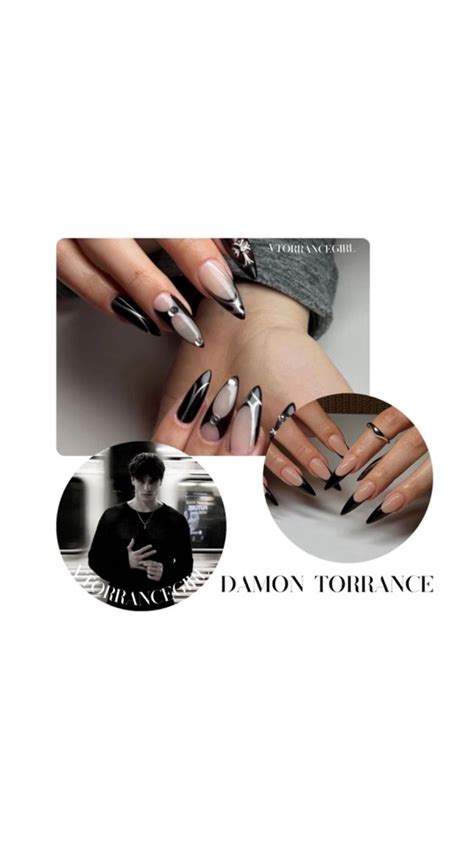 Devils Night Nails Inspo Fake Nails Nails Nail Inspo