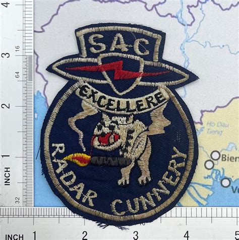 Patch Usaf Patch Bomb Vietnam Sac Radar Gunnery B 52 Arc Light Patch