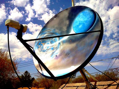 Old Satellite Dishes