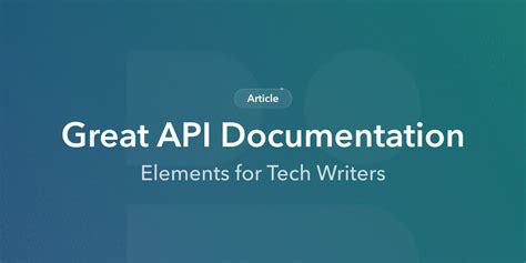 The Elements Of Great Api Documentation · Bump Sh