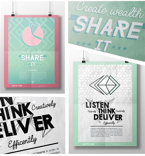 Core Values Posters On Behance