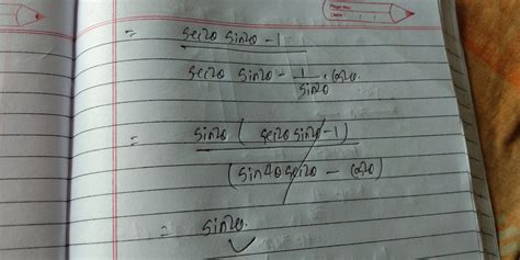 prove that sec { 2 } theta sin { 2 } theta csc { 2 } theta