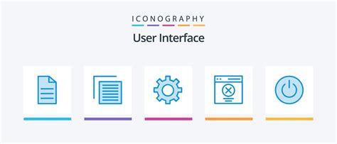 user interface blue 5 icon pack including interface message setting interface communication