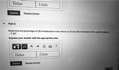 Solved Value Units Submit Request Answer Part C Determine The