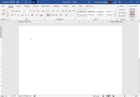 How To Dictate In Word Go Hands Free And Dictate