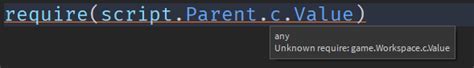 modules referenced to through objectvalues are not typed correctly by