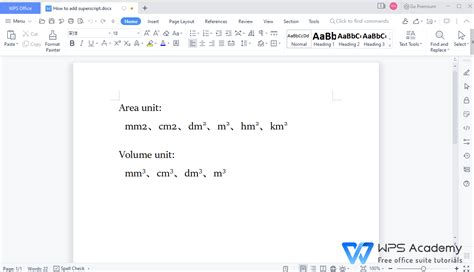 How To Add Superscript WPS Office Academy