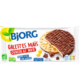 Galettes Maïs Chocolat Au Lait 100g Bjorg