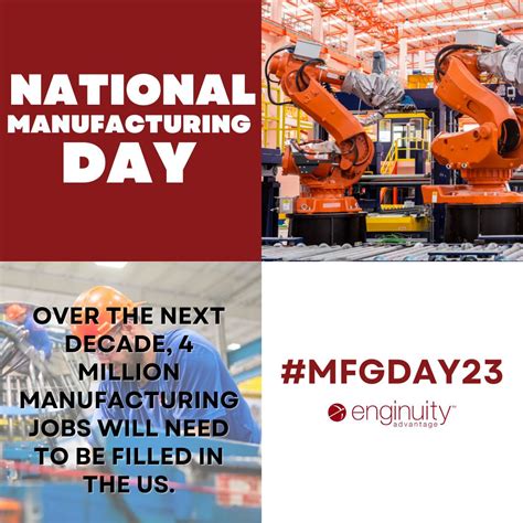 Enginuity Advantage On Linkedin Mfgday Manufacturing Mfgday23 Robotics Bioengineering